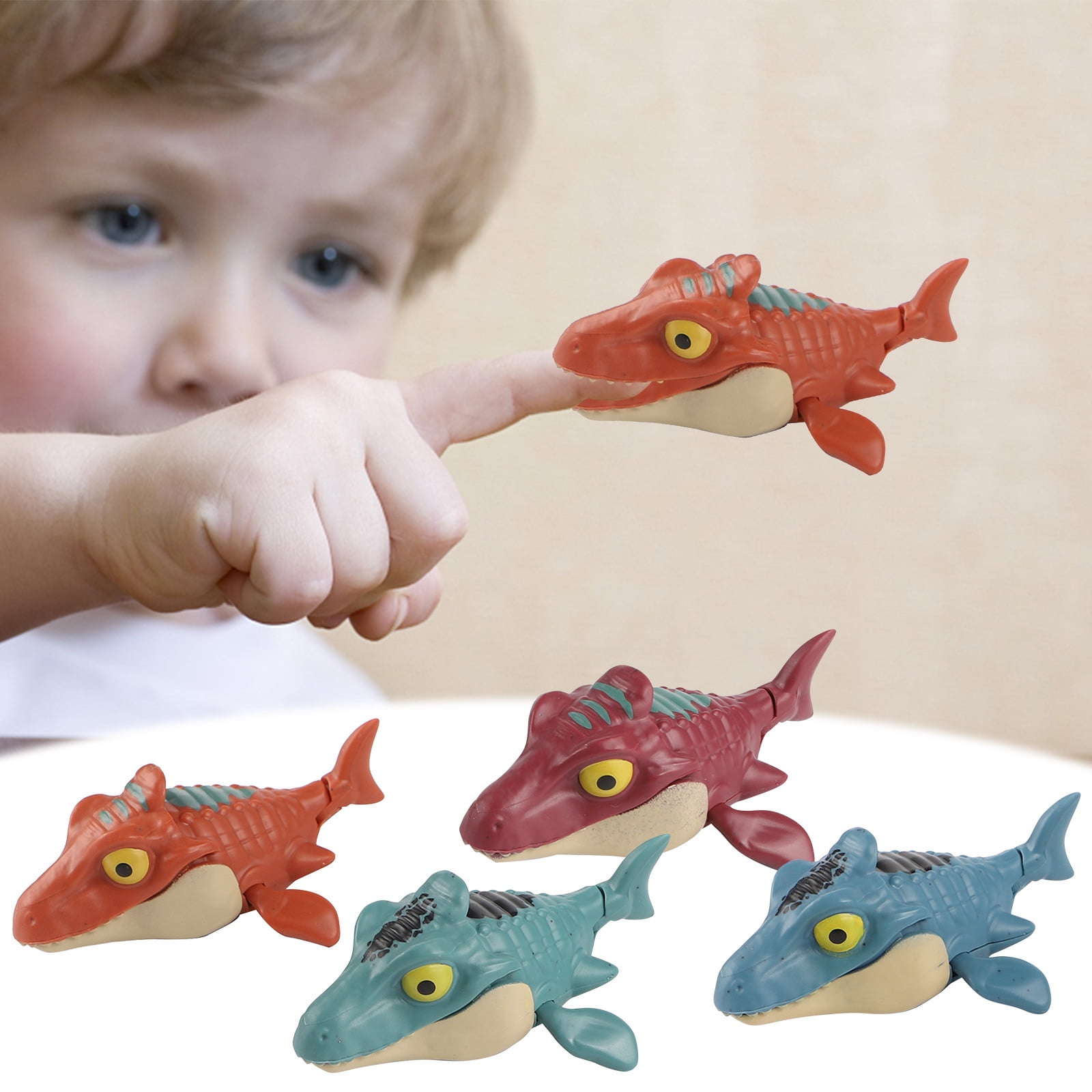 Nsxcdh Creative Art Toys for Preschoolers Biting Finger Dinosaurs Toy ...