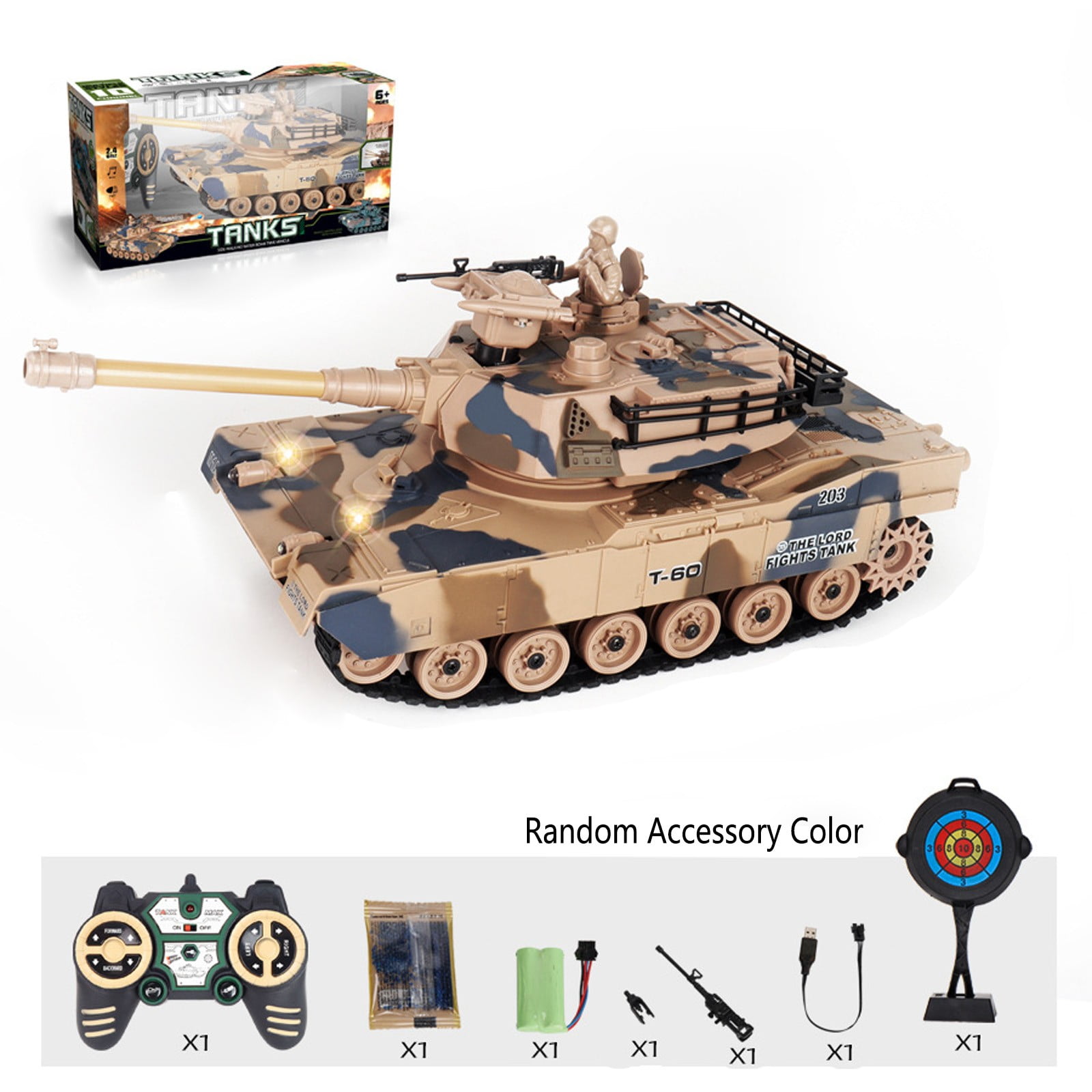 Nsxcdh Creative Art Toys for Preschoolers Remote Control Tank for Boys ...