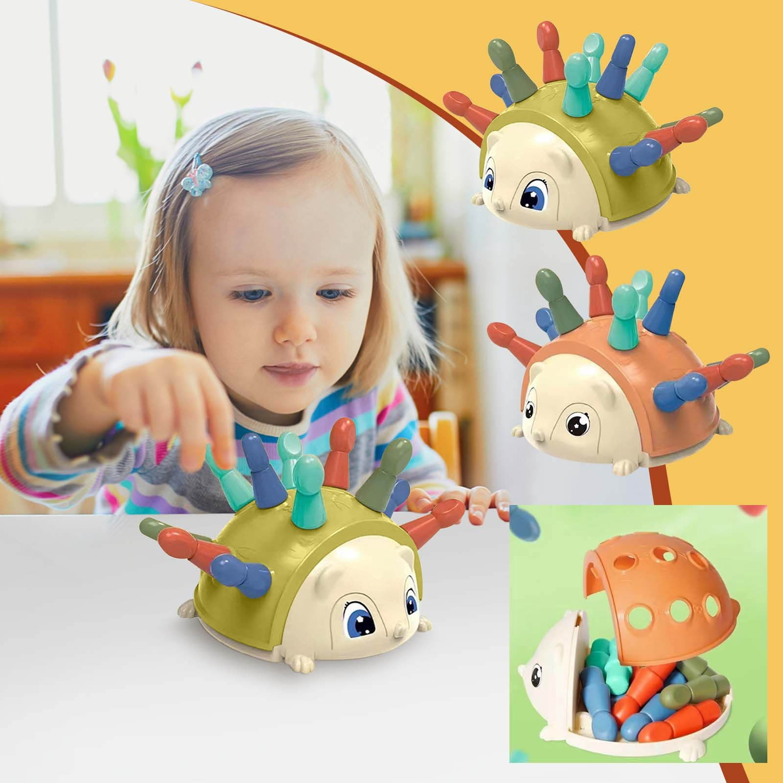 Nsxcdh Educational Toys for Kids Children's Spelling Hedgehog Early ...