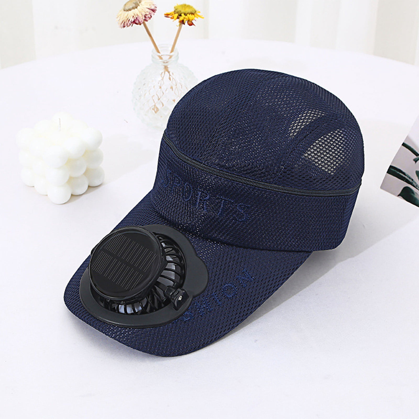 Nsxcdh Fan Hat, Solar Powered Cap, USB Charging Sun Hat, Detachable Top ...