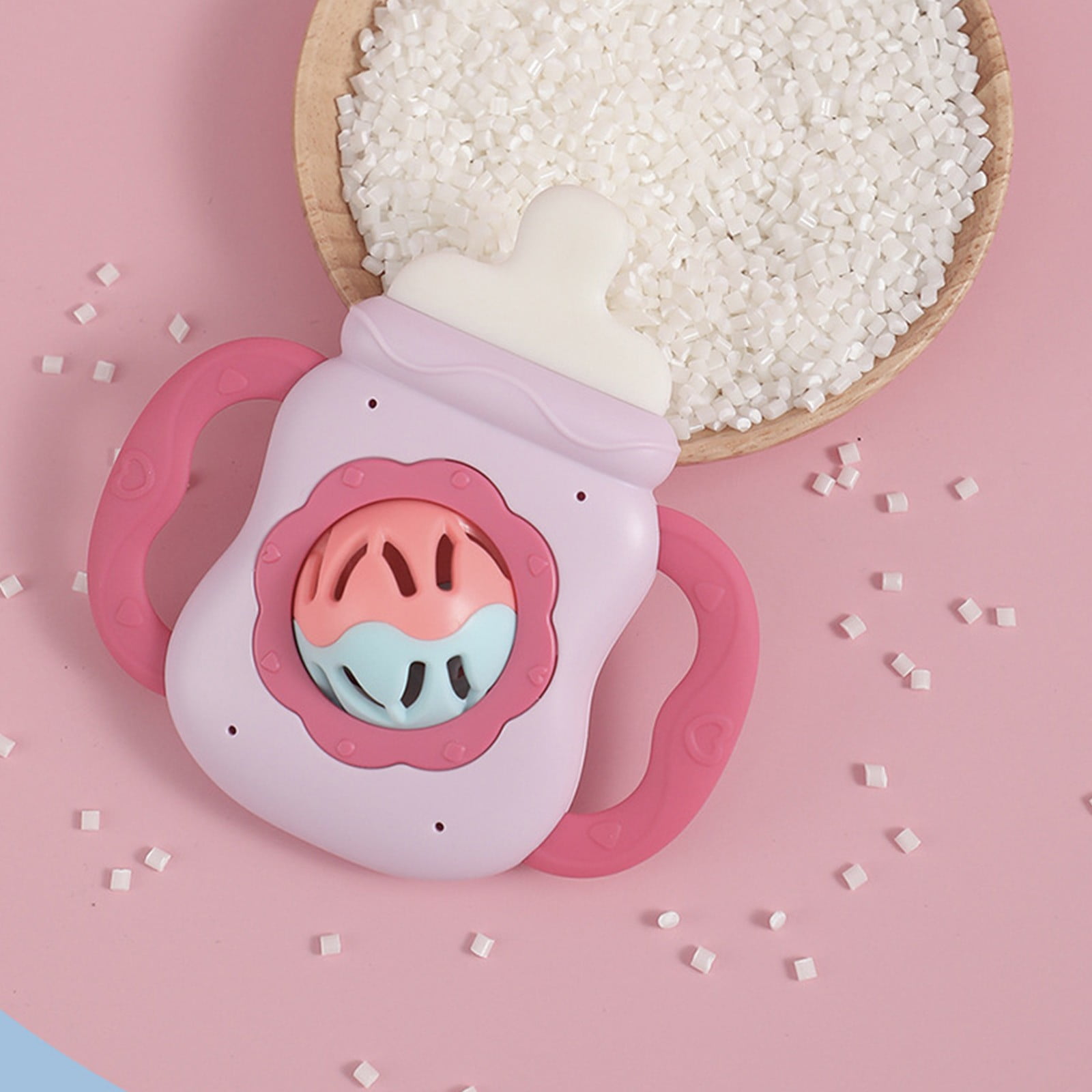 Nsxcdh Fun Activity Toys for Indoor Play Newborn Baby Bottle Teething ...