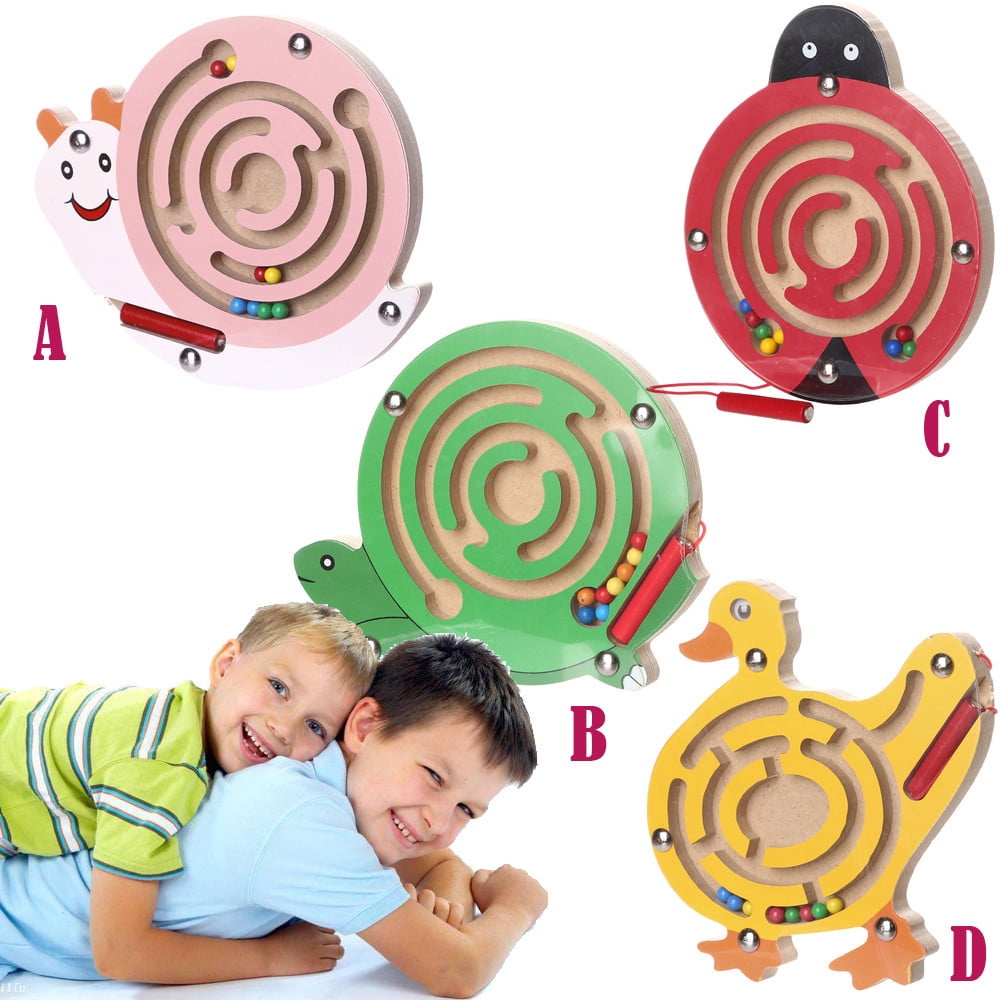 Nsxcdh Fun Activity Toys for Indoor Play Kids Magnetic Maze Toys Kids ...