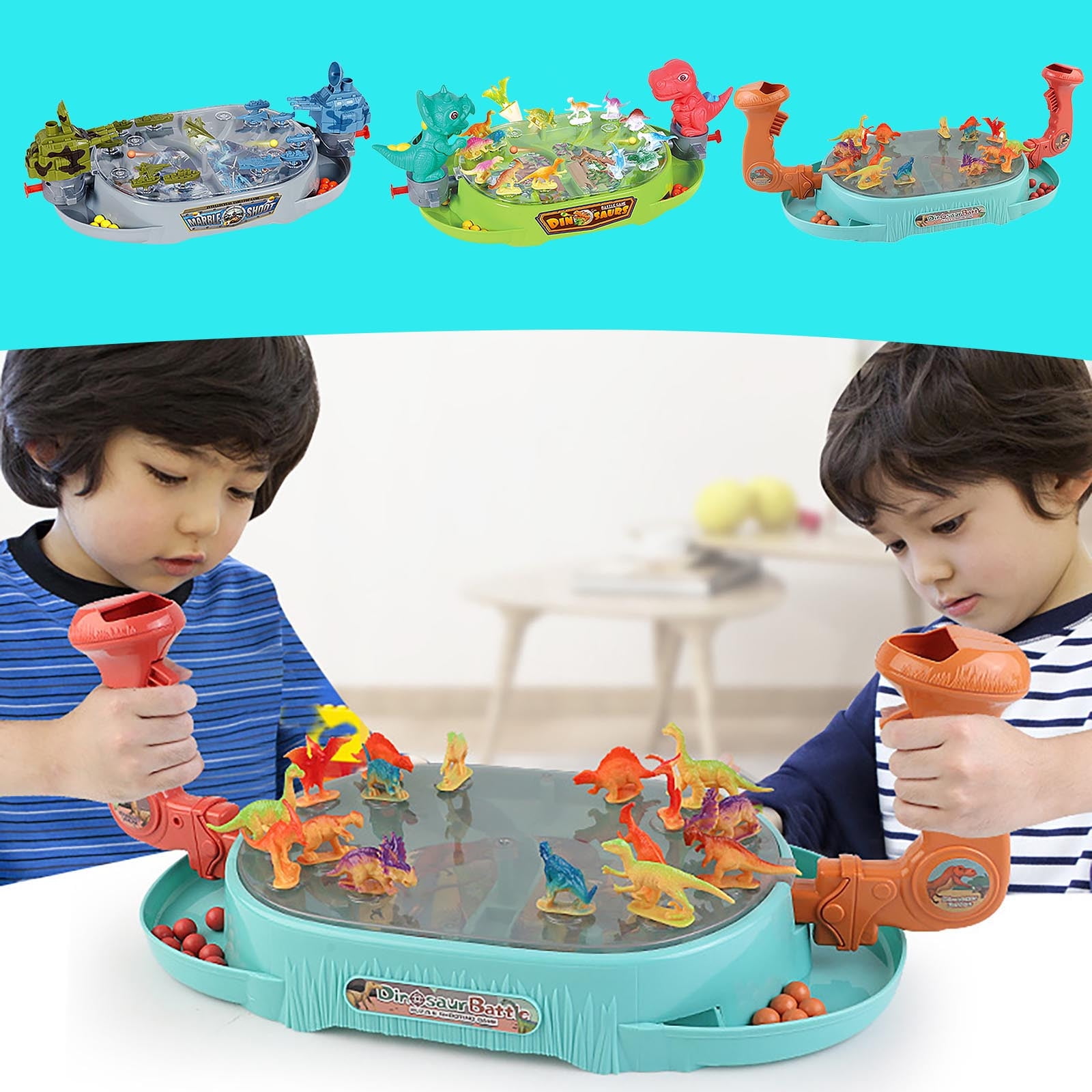 Nsxcdh Interactive Toys for Toddlers Children's Dinosaur Pinball Game ...