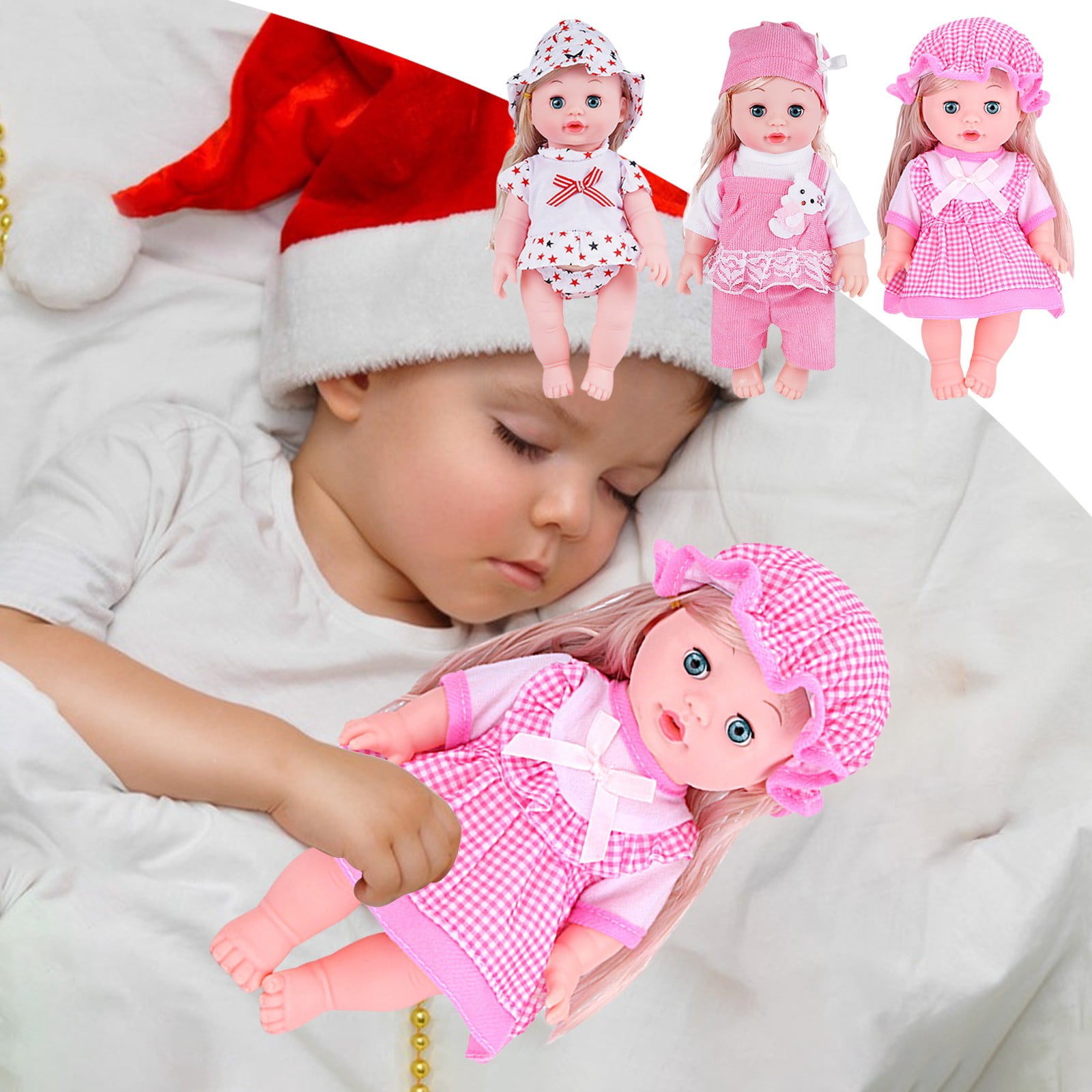 Nsxcdh Interactive Toys for Toddlers Dress Up Dolls Play House ...