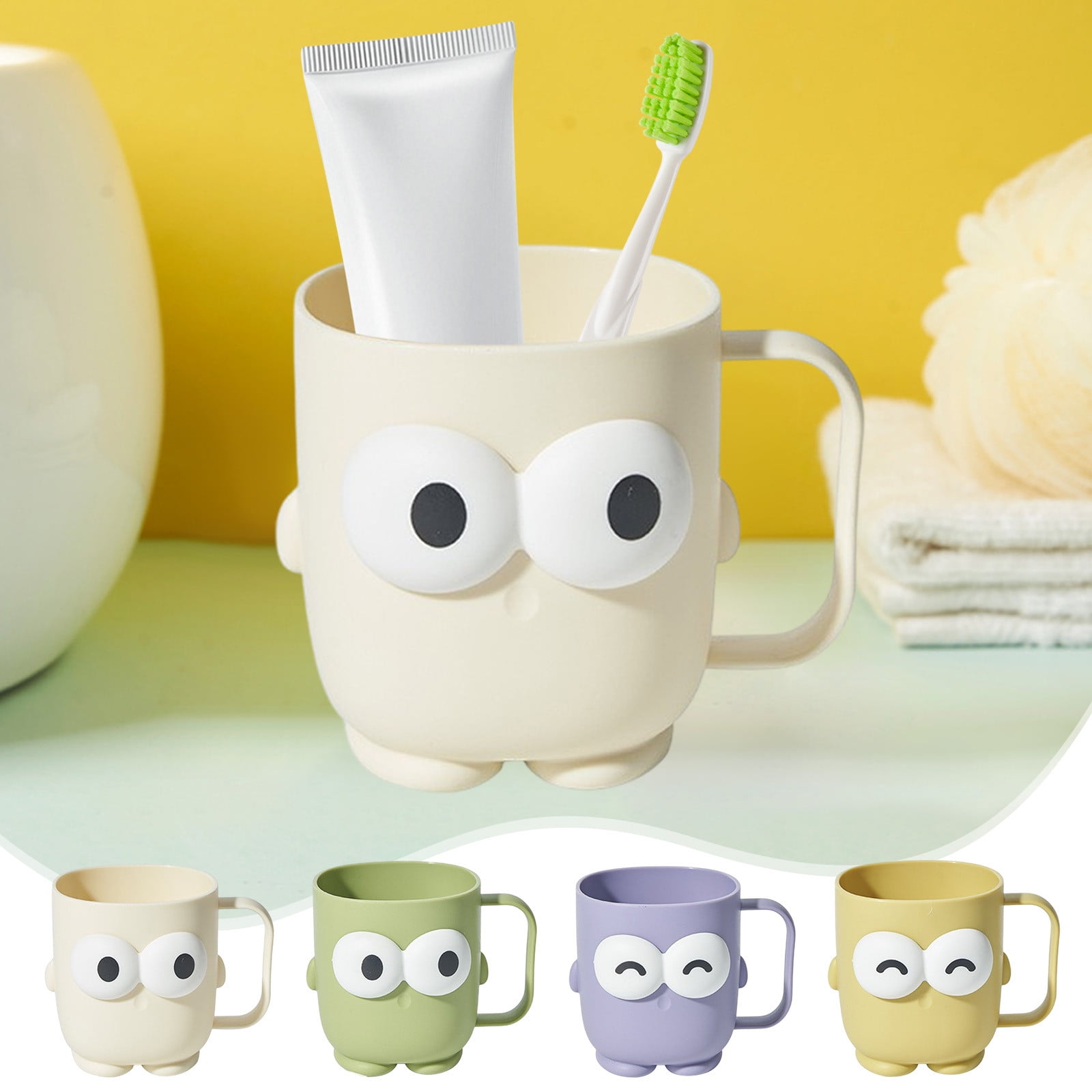 Nsxcdh Minimalist Mouthwash Mug for Daily Oral Hygiene, Travel Brushing ...