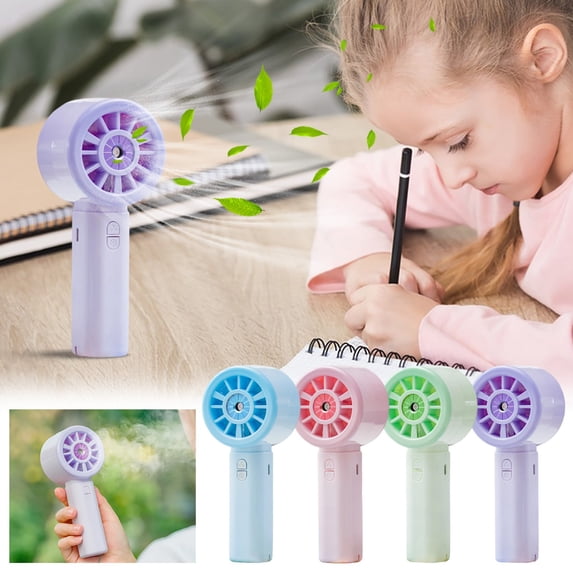 Nsxcdh Mist Handheld High-Speed Mini Fan Hydrating USB Rechargeable ...