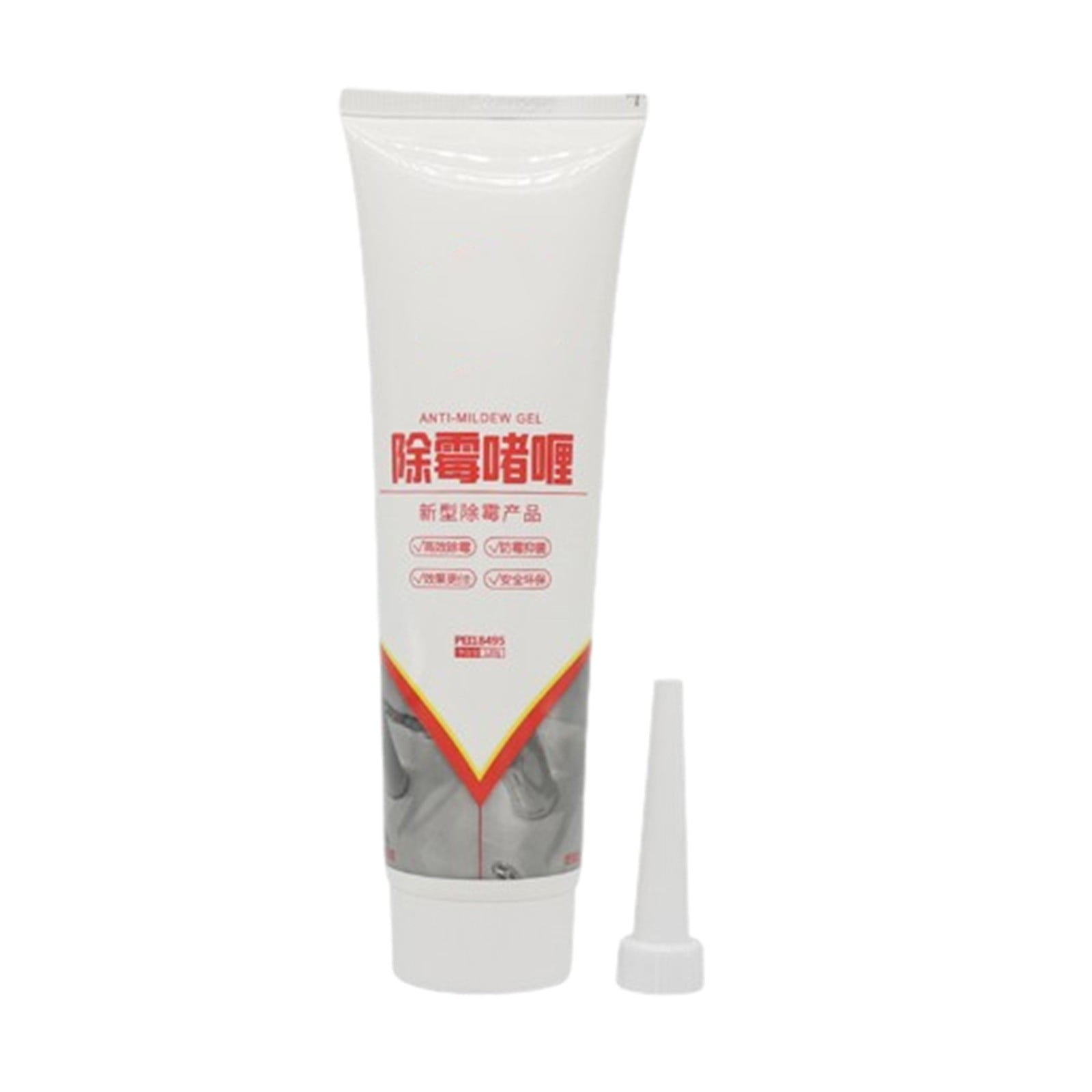 Nsxcdh Molds Mildew Cleaning Gel,Plastic,8.66x2.48x1.18 In,120ml,Multi ...