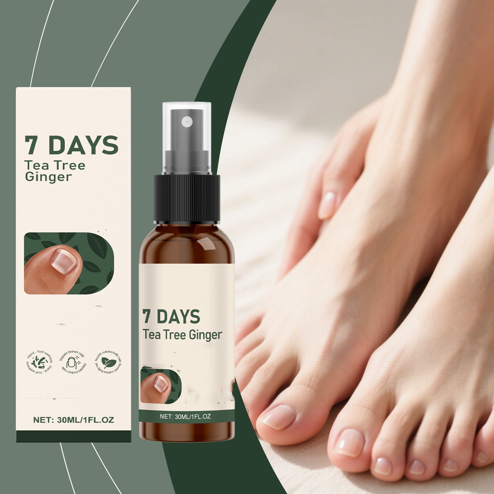 Nsxcdh Nail Cleaning Spray Cuticle Softening Spray Daily Hand And Foot Nail Care Portable Family ...