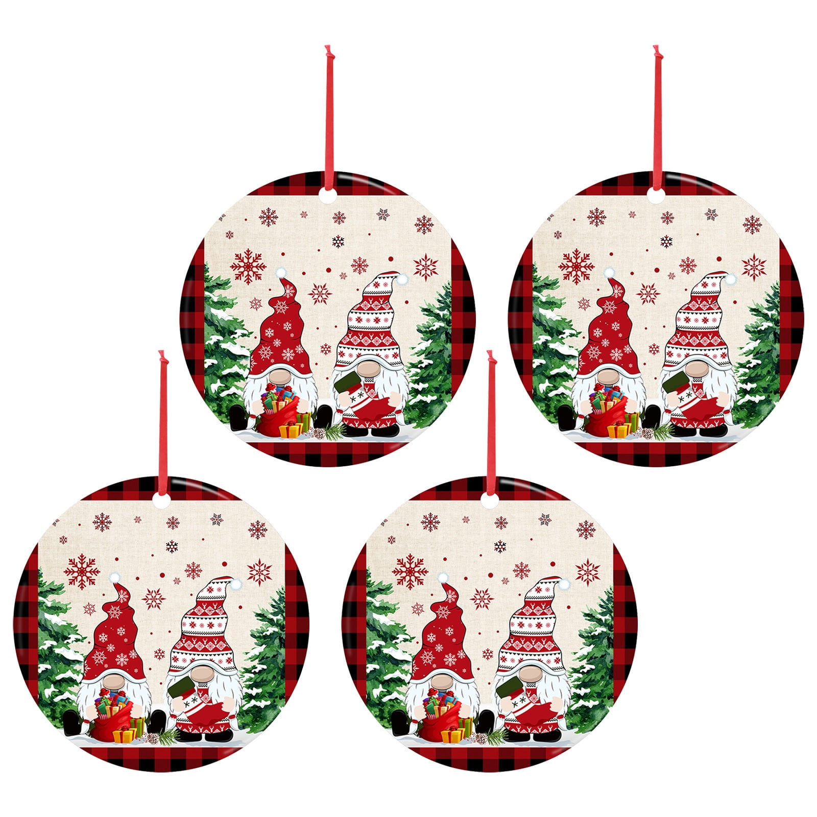 Nsxcdh Personalized Christmas Hanging Ornaments Pvc Custom Shape 2022 ...