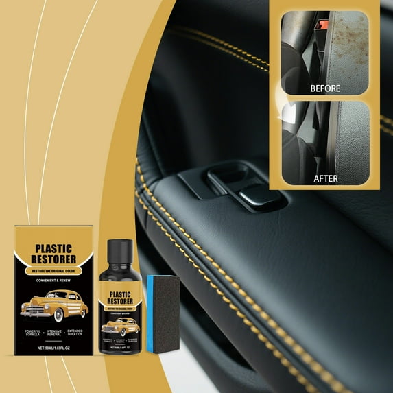 Nsxcdh Plastic Parts Retreader Automotive Interior Cleaner 50ml Restoration Solution Plastic ...