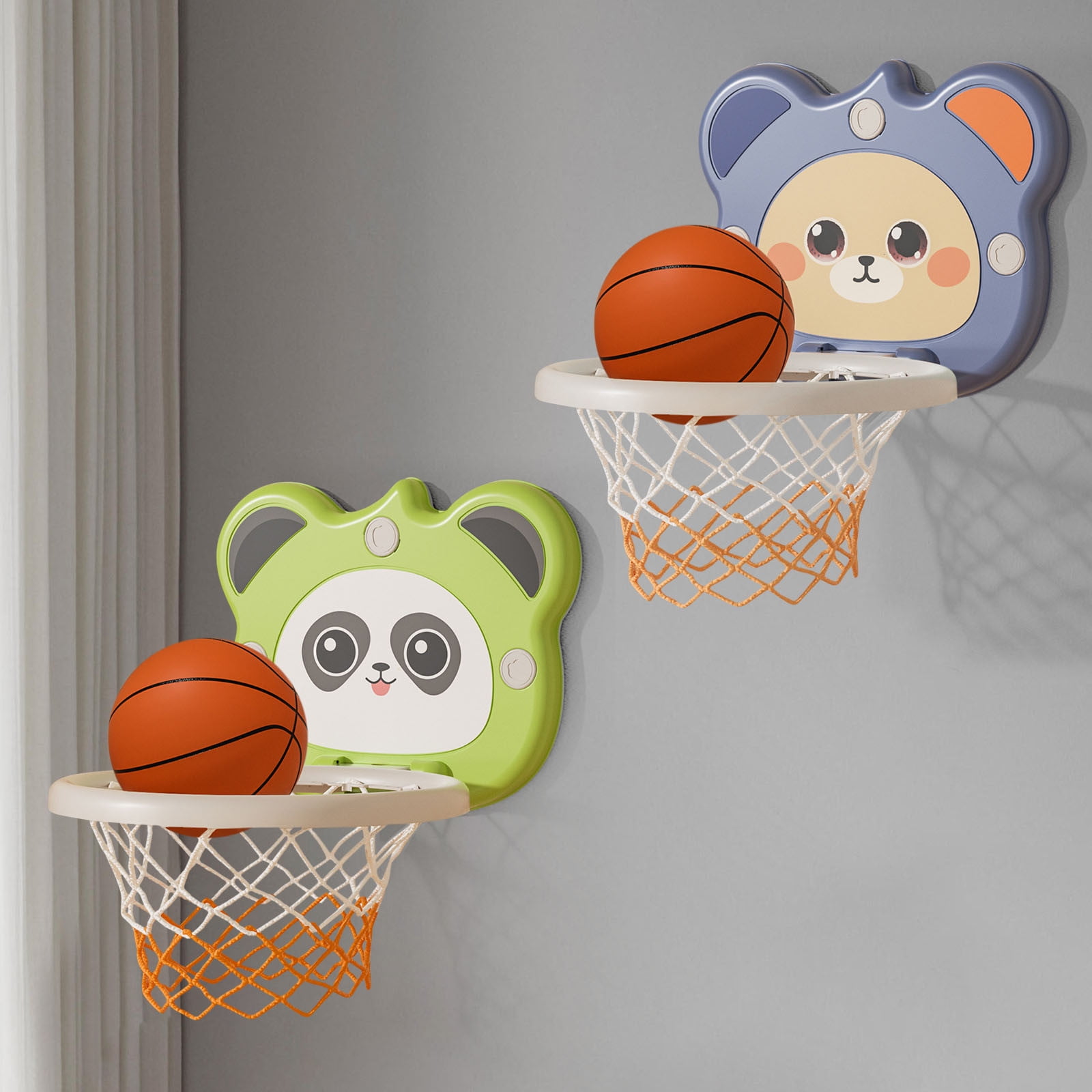 Nsxcdh Pretend Play Toys for Children Indoor Mini Basketball Hoop for ...