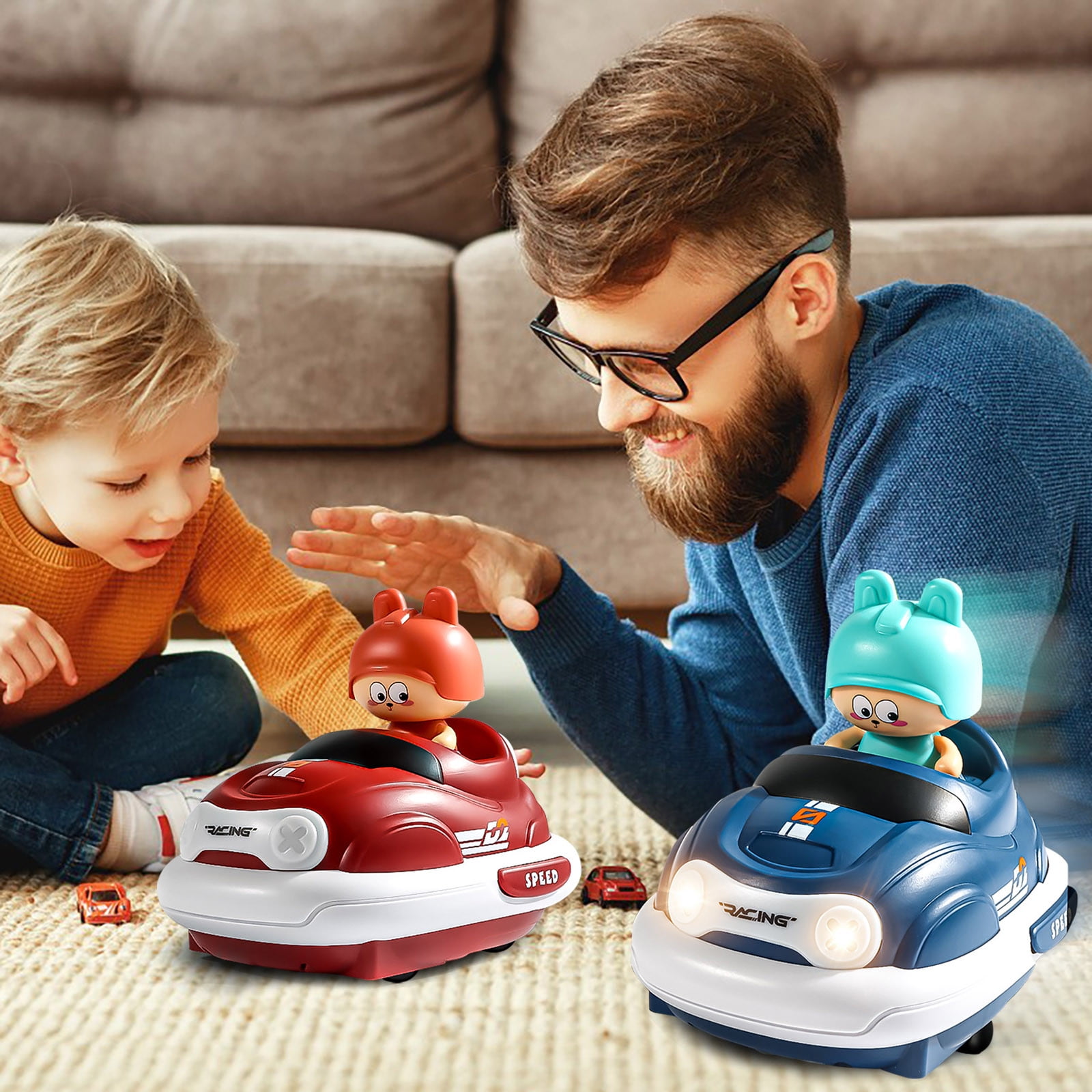 Nsxcdh Remote Control Kart Remote Control Kart for Children Bumpe Car ...