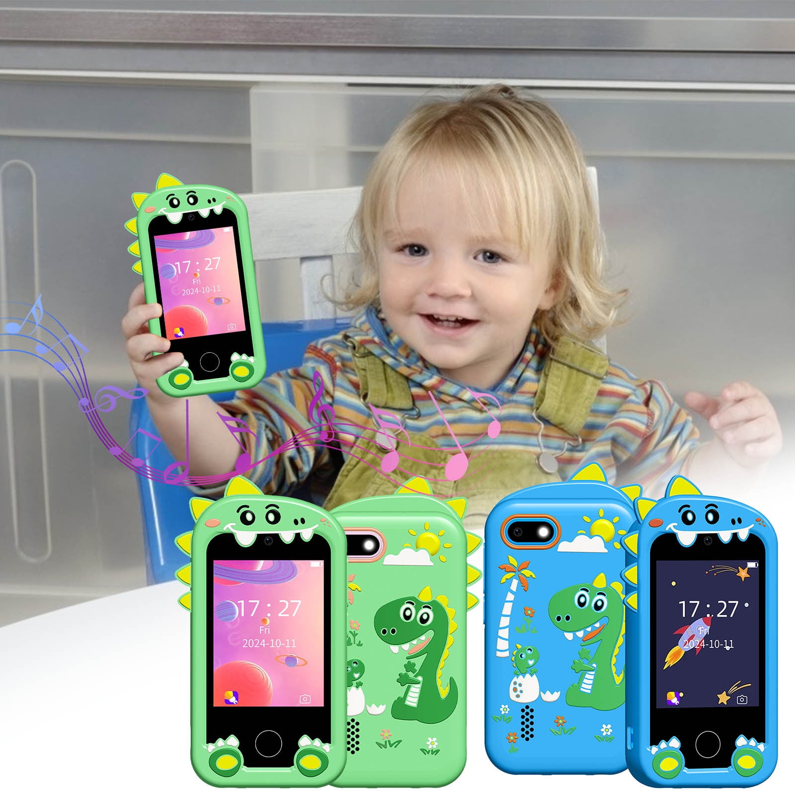 Nsxcdh Savings Children’s Educational Dinosaur Toy Mobile Phone with ...
