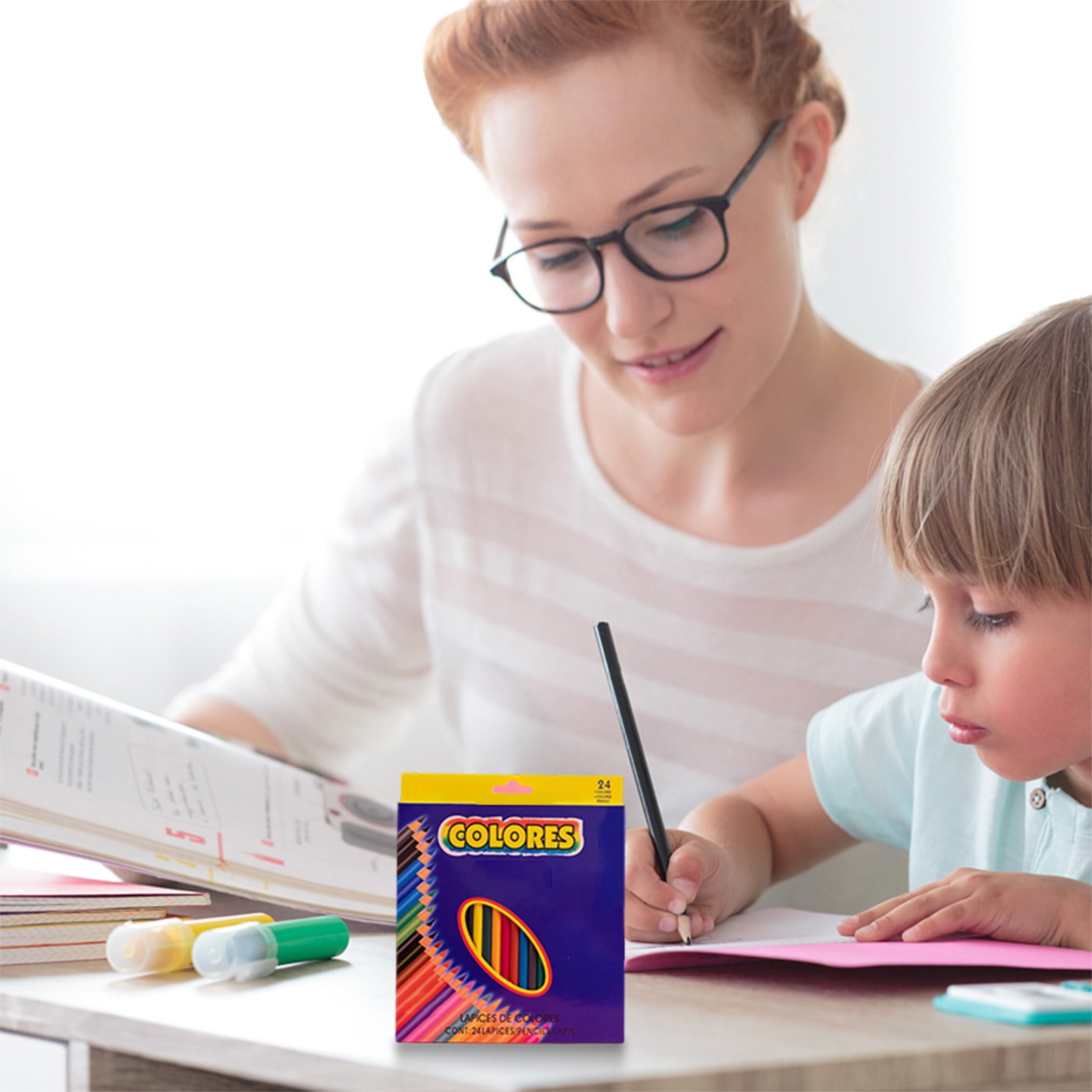 Nsxcdh Savings Coloring Pencil Set Wooden Colored Pencils 18/24/36 ...