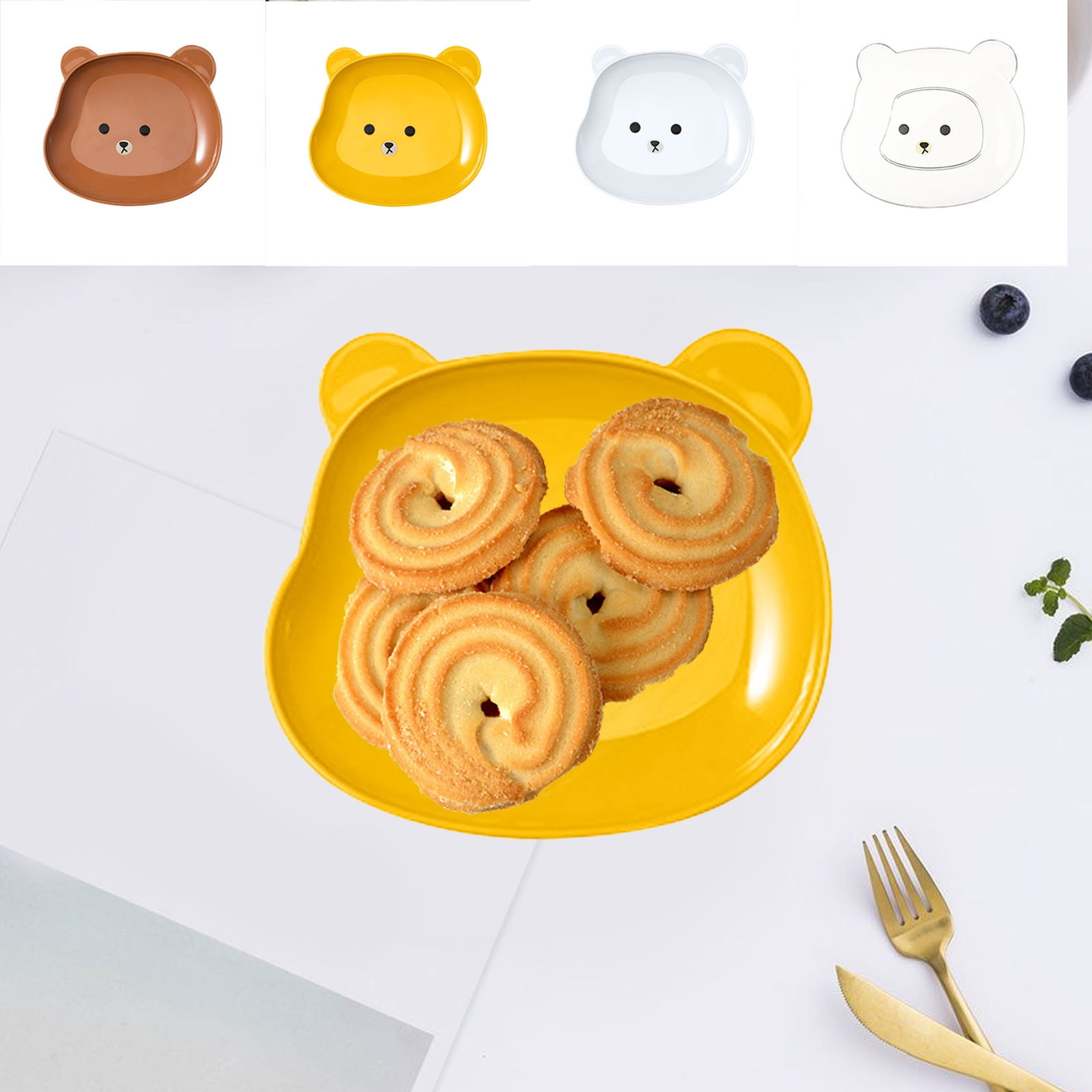 Nsxcdh Trash Organizer, Teddy Bear Design Tabletop Waste Tray ...