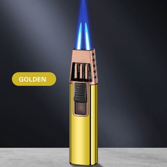 Nsxcdh Windproof Straight Torch Blue Flame Lighter 3.78x0.91x0.67 In ...