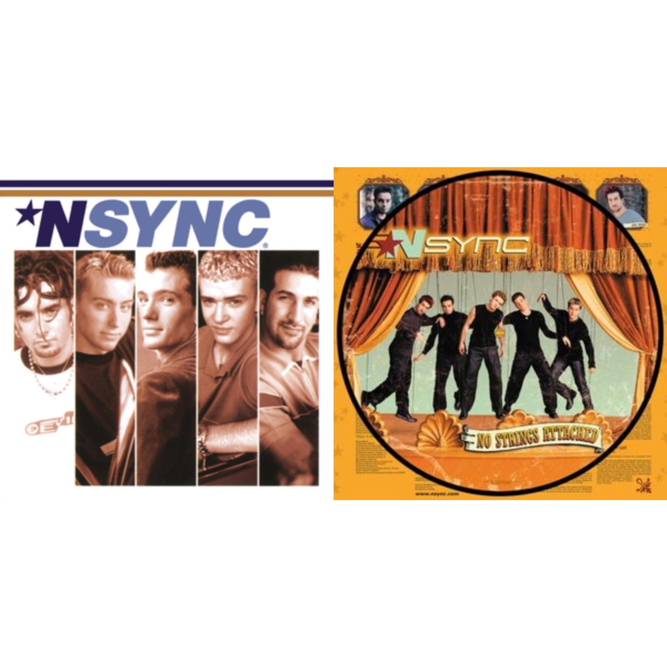 Nsync (25Th Anniversry) & No Strings Attached (140G/Picture Disc/20Th Anniversary Edition) [LP ...