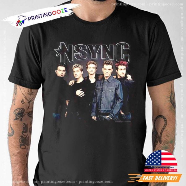 Nsync 90s Pop Star Boyband Tee - Walmart.com
