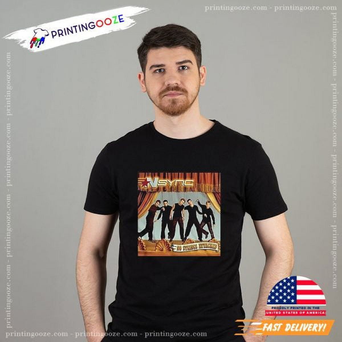 Nsync No Strings Attached Retro Album Shirt - Walmart.com