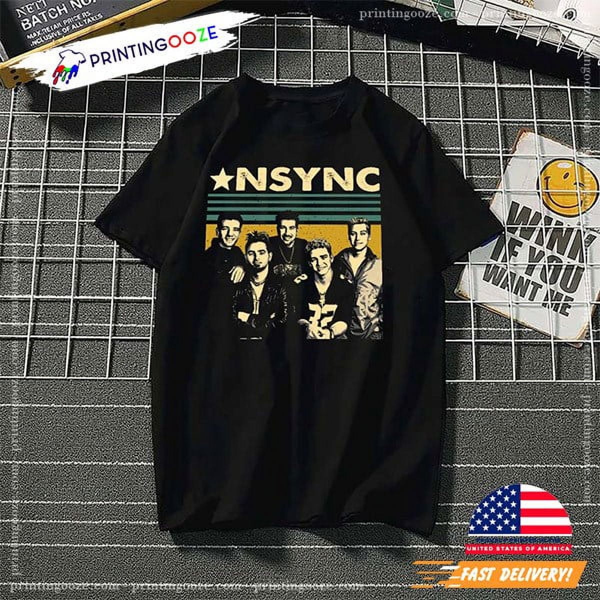 Nsync Pop Music Boizband Vintage Tee - Walmart.com