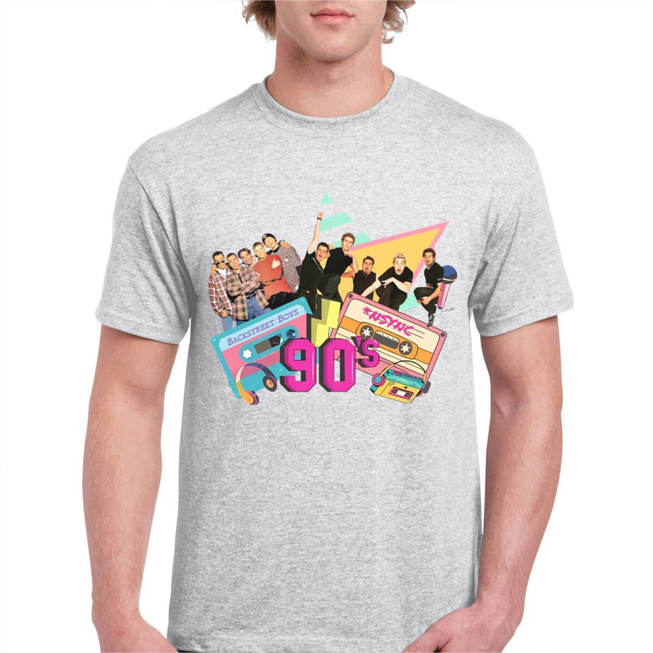 Nsync Shirt Boy Bands Shirt Raised On 90s Boy Band Shirt Gift For Fans ...