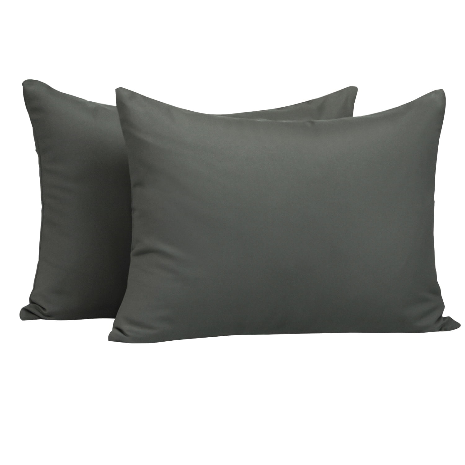 NT Bay, Microfiber Toddler Pillowcases, 13" x 18", Dark Gray 2pk ...