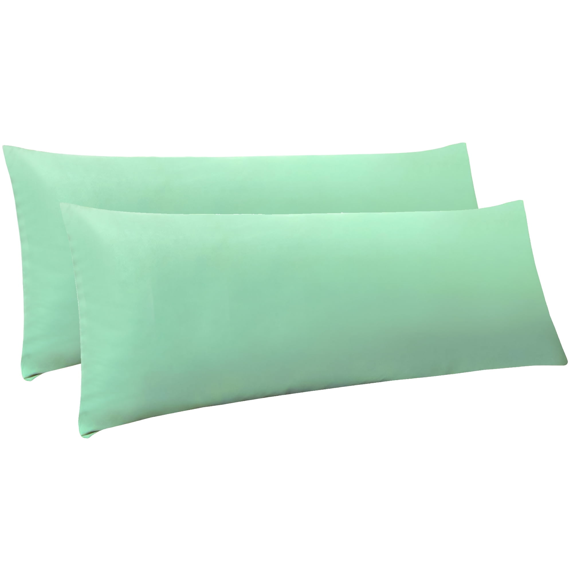 NT Bay, Microfiber Body Pillowcase, 20"x54", Mint Green, 2 Pack ...