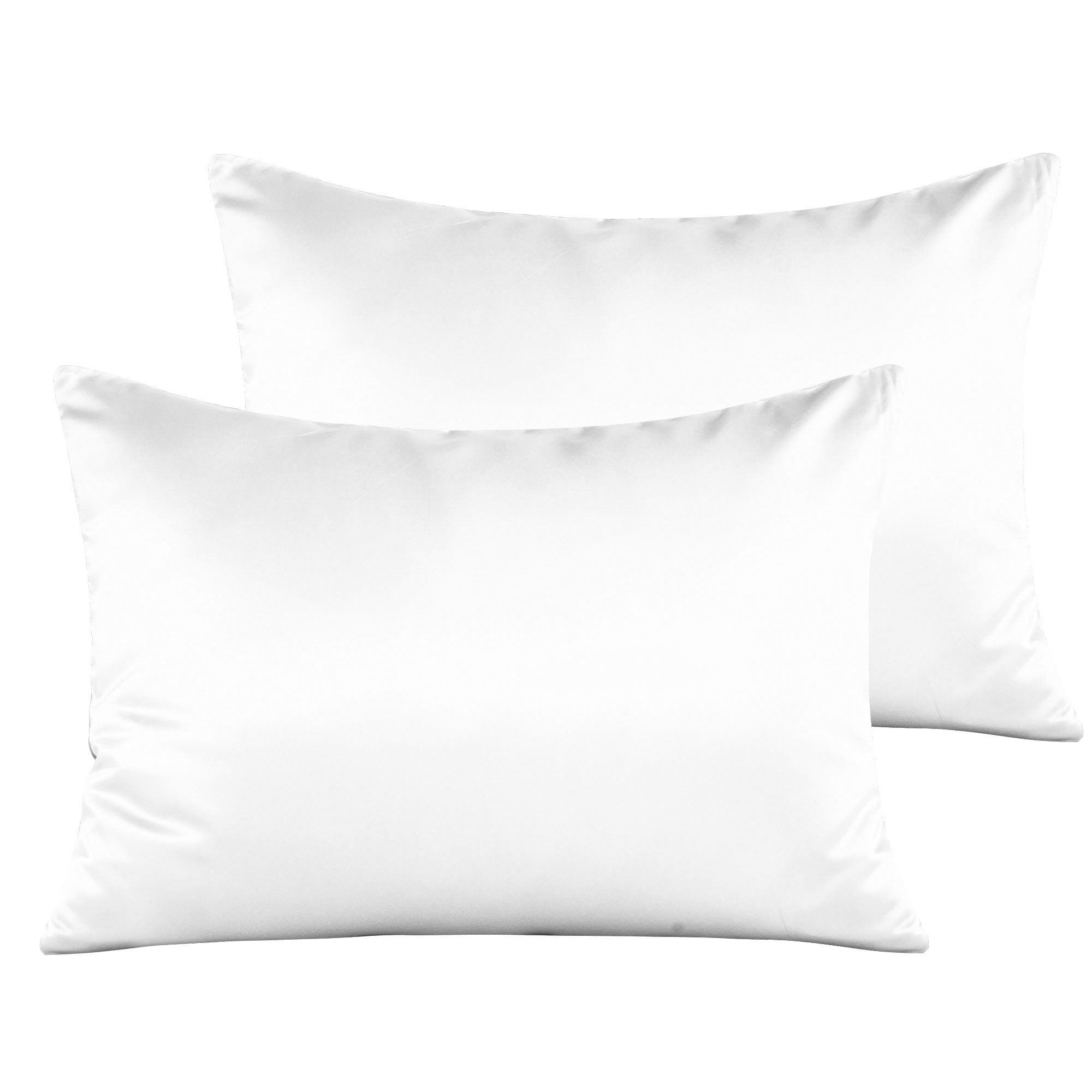 Ntbay 2 Pack Satin Toddler Pillowcases, Soft and Cool Travel Pillow ...
