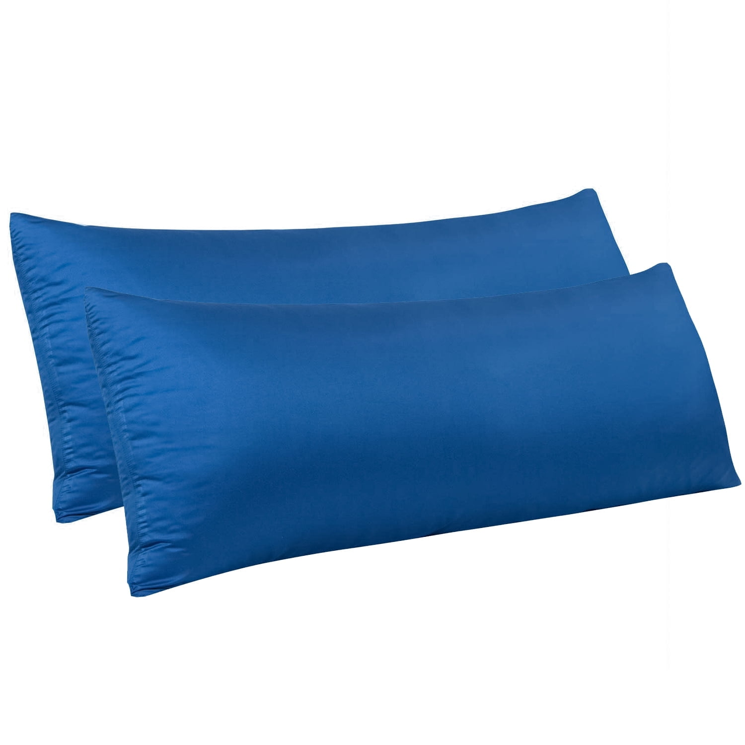 Ntbay 2 Pack Silky Satin Body Pillowcase for Hair and Skin, Ultra Soft ...