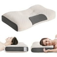 Ntbay Soft Neck Protection Pillow, Breathable Memory Foam Pillow for ...