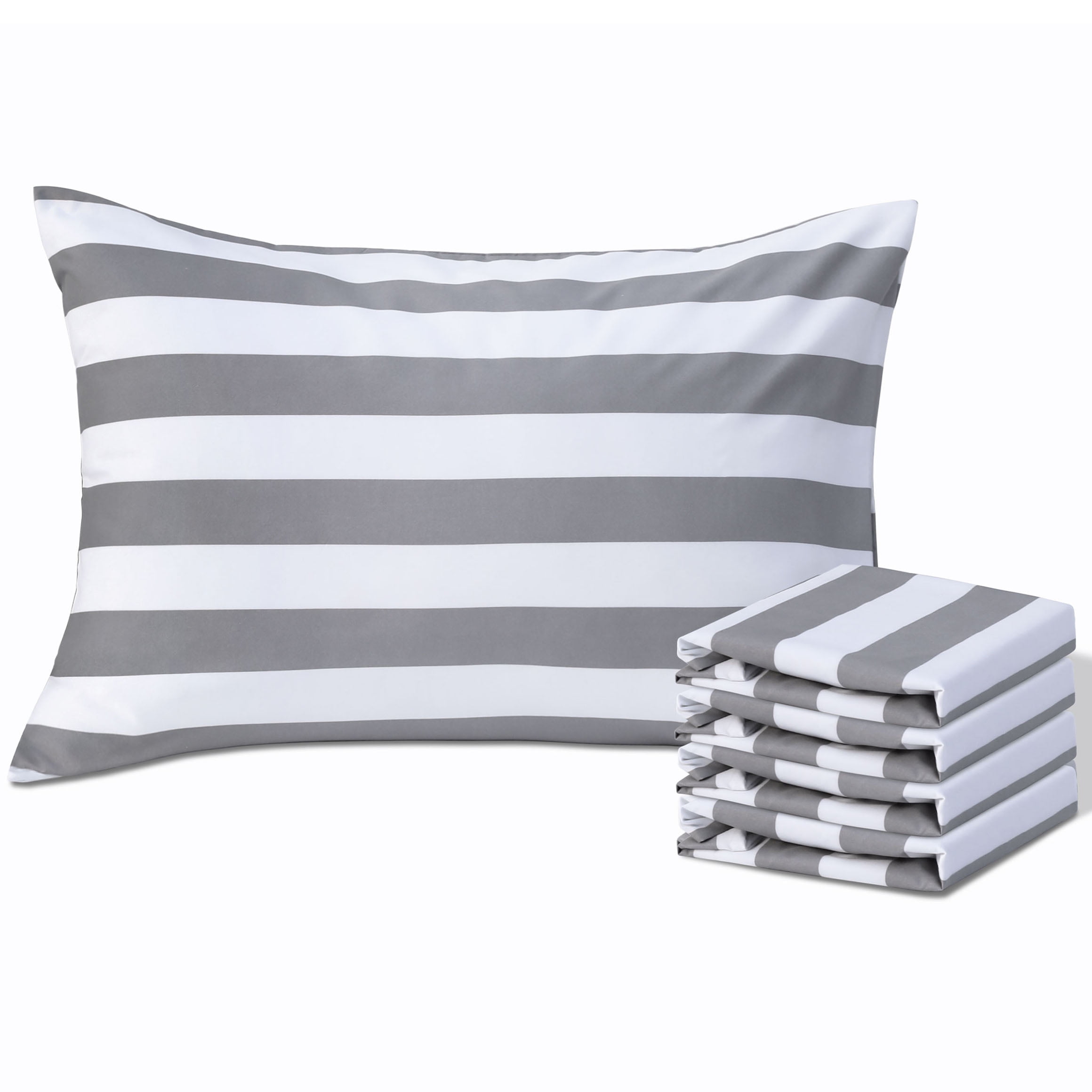 Ntbay Microfiber Pillowcase set - 4 Pack - Envelope Closure Pillow ...