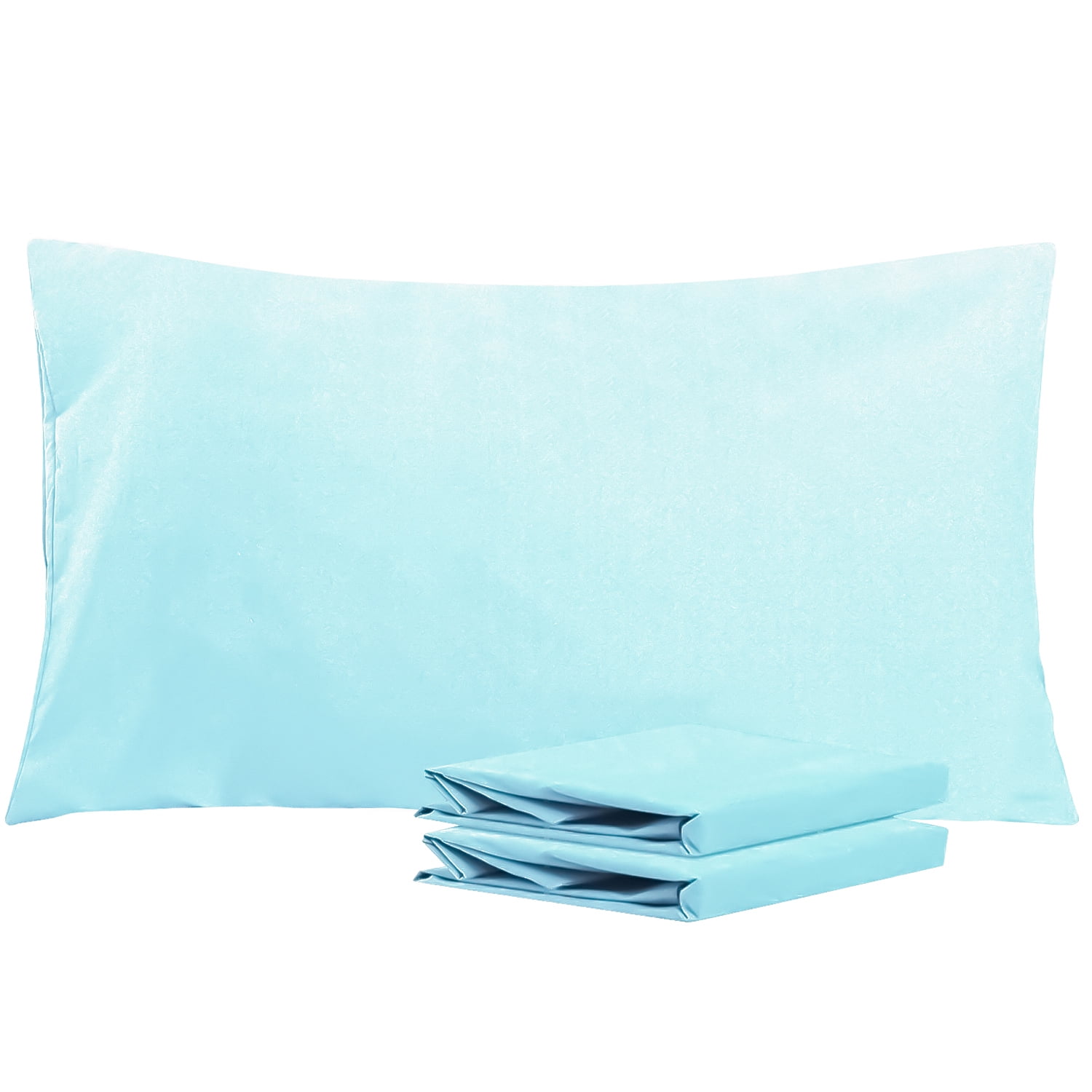 Ntbay Microfiber Pillowcase set - 2 Pack - Envelope Closure Pillow ...