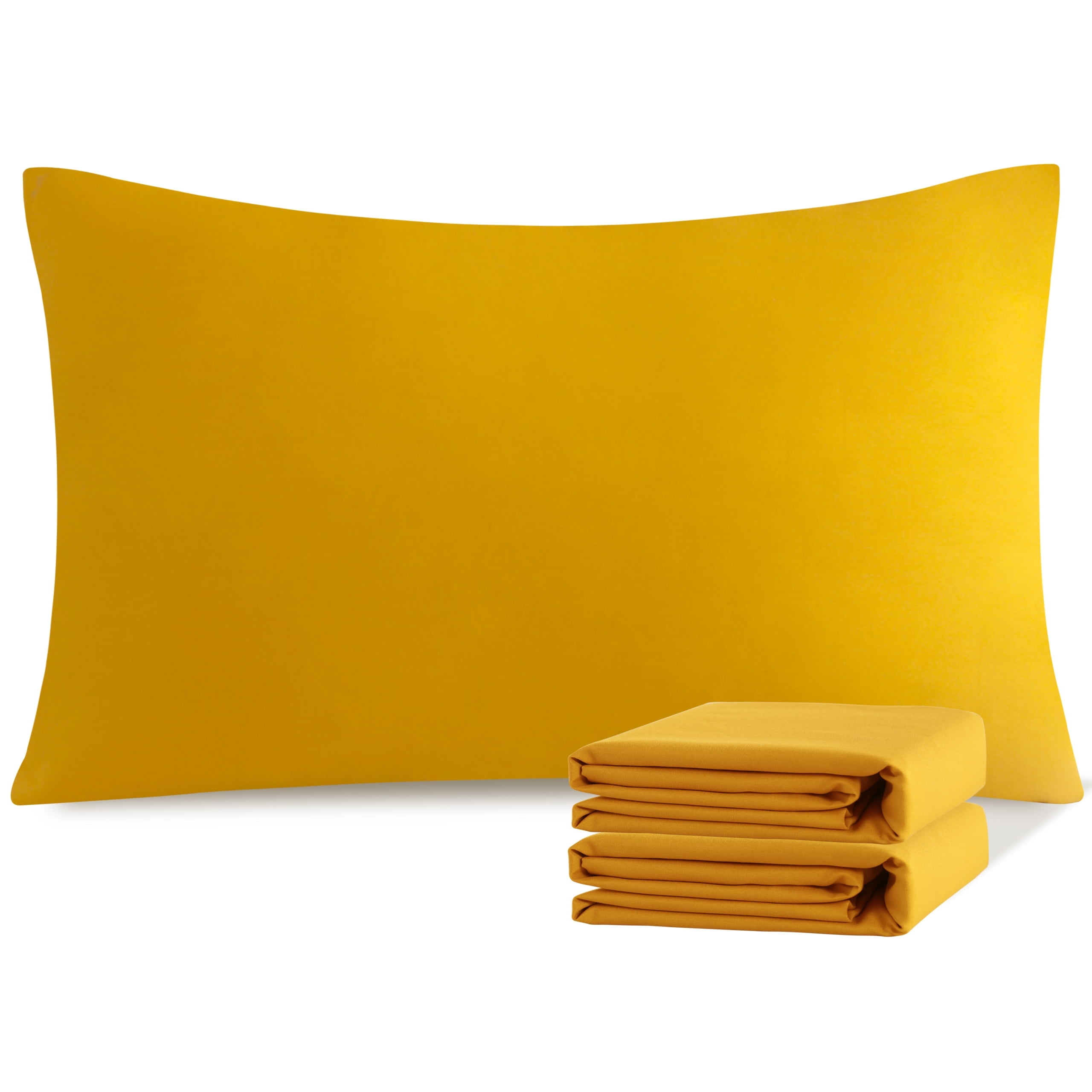 Ntbay Microfiber Pillowcase set - 2 Pack - Envelope Closure Pillow ...