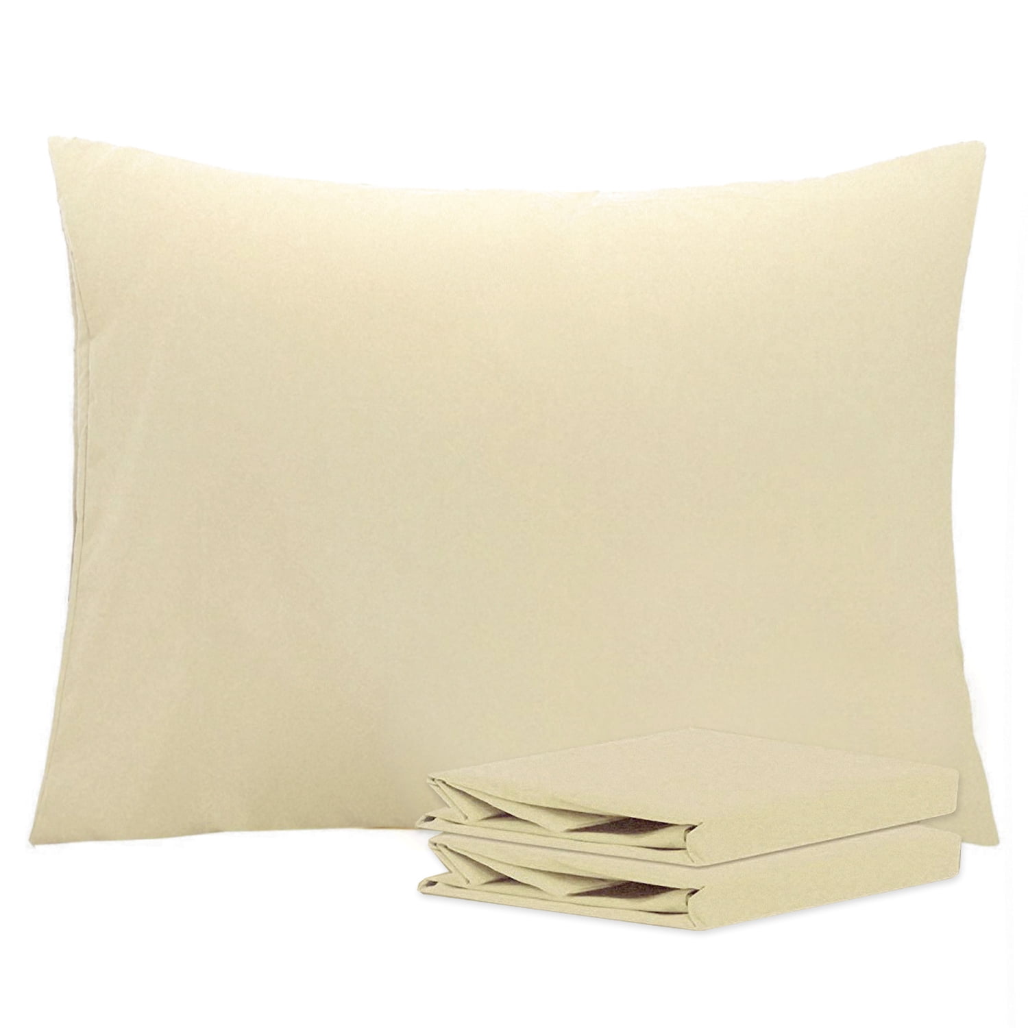 NT Bay Microfiber Pillowcase Set, 2 Pack, Envelope Closure, Standard ...