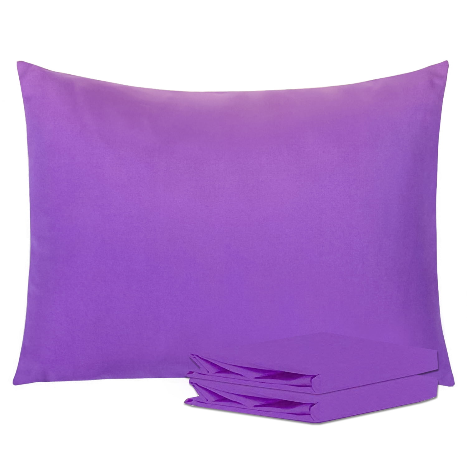 Ntbay Microfiber Pillowcase set - 2 Pack - Envelope Closure Pillow ...