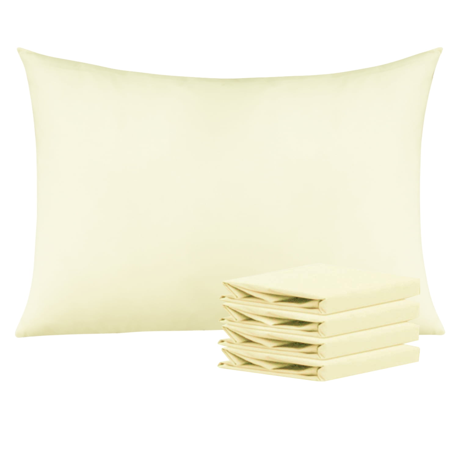 Ntbay Microfiber Pillowcase set - 4 Pack - Envelope Closure Pillow ...