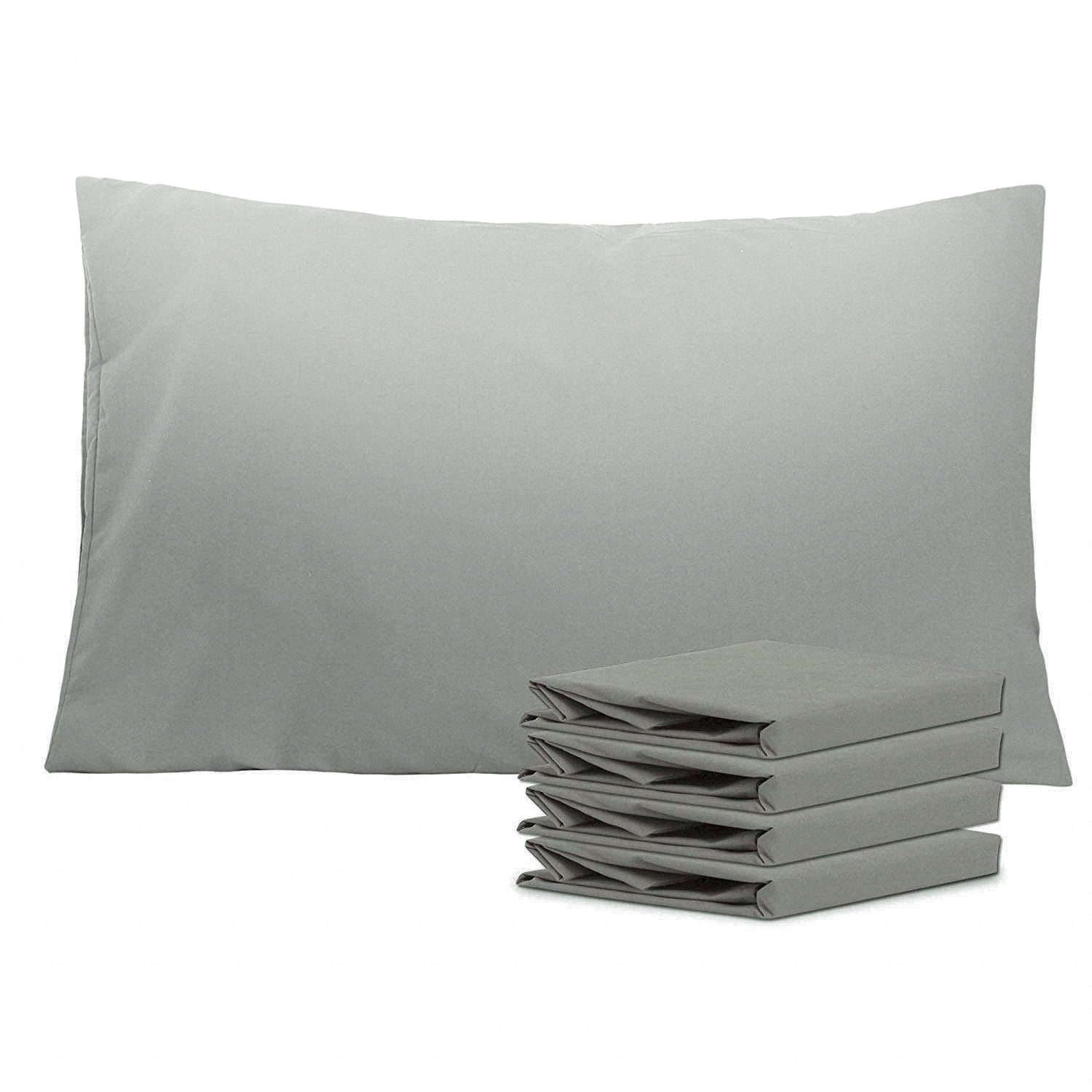 Ntbay Microfiber Pillowcase set - 4 Pack - Envelope Closure Pillow ...