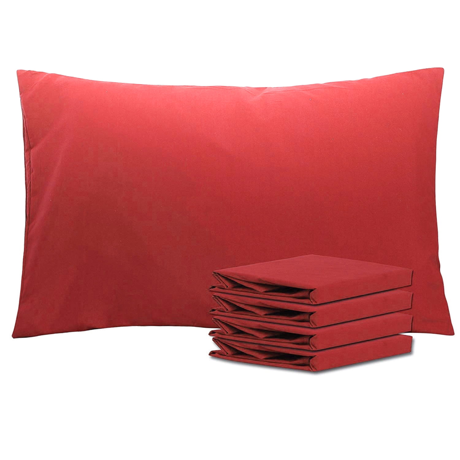 Ntbay Microfiber Pillowcase set - 4 Pack - Envelope Closure Pillow ...