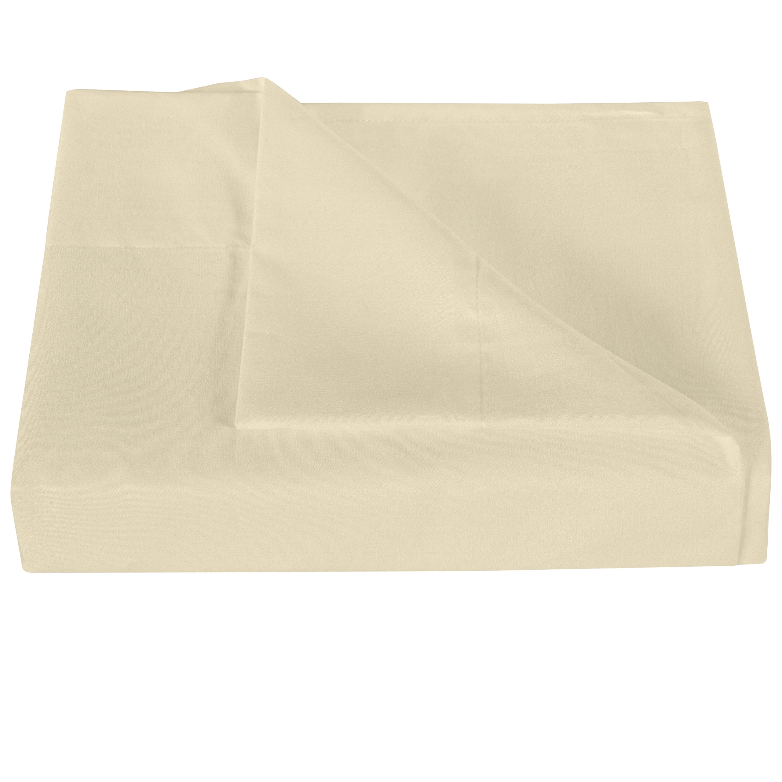 Ntbay Premium 1800 Series Microfiber Queen Flat Sheet with 4 inches Hem ...