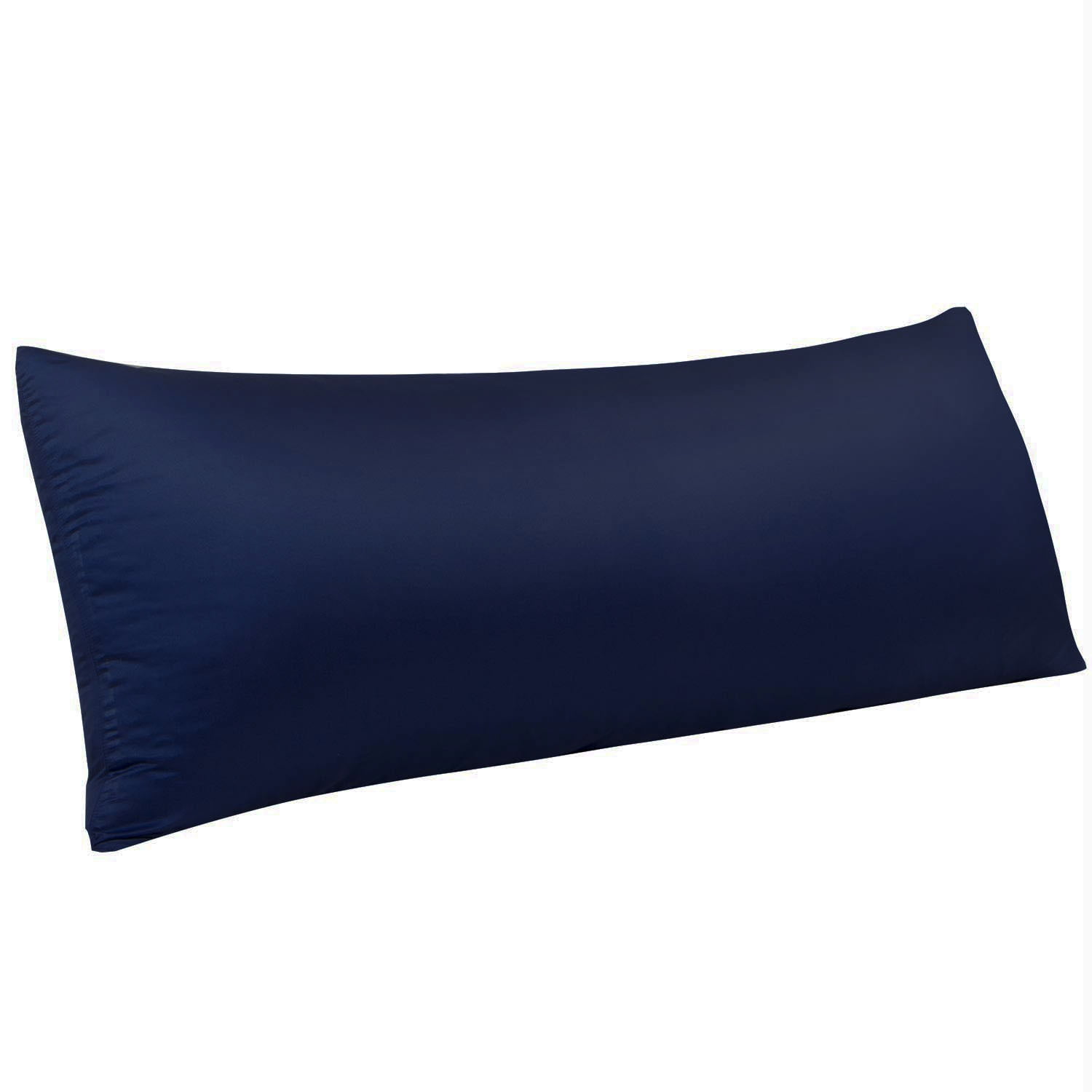 "Ntbay Silky Satin Body Pillowcase, Ultra Soft Cozy Long Pillow Cover ...