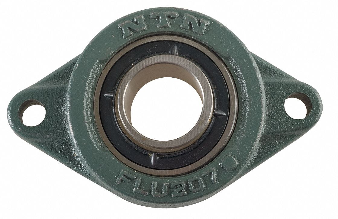 Ntn 2 Bolt Flng Brg,Radial,1 7/16in Bore UCFL207-107D1 - Walmart Business Supplies