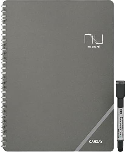 Nu Board A4 Size (8.8 x 11.9 inch) NGA403FN08 Whiteboard Notebook - Dry ...