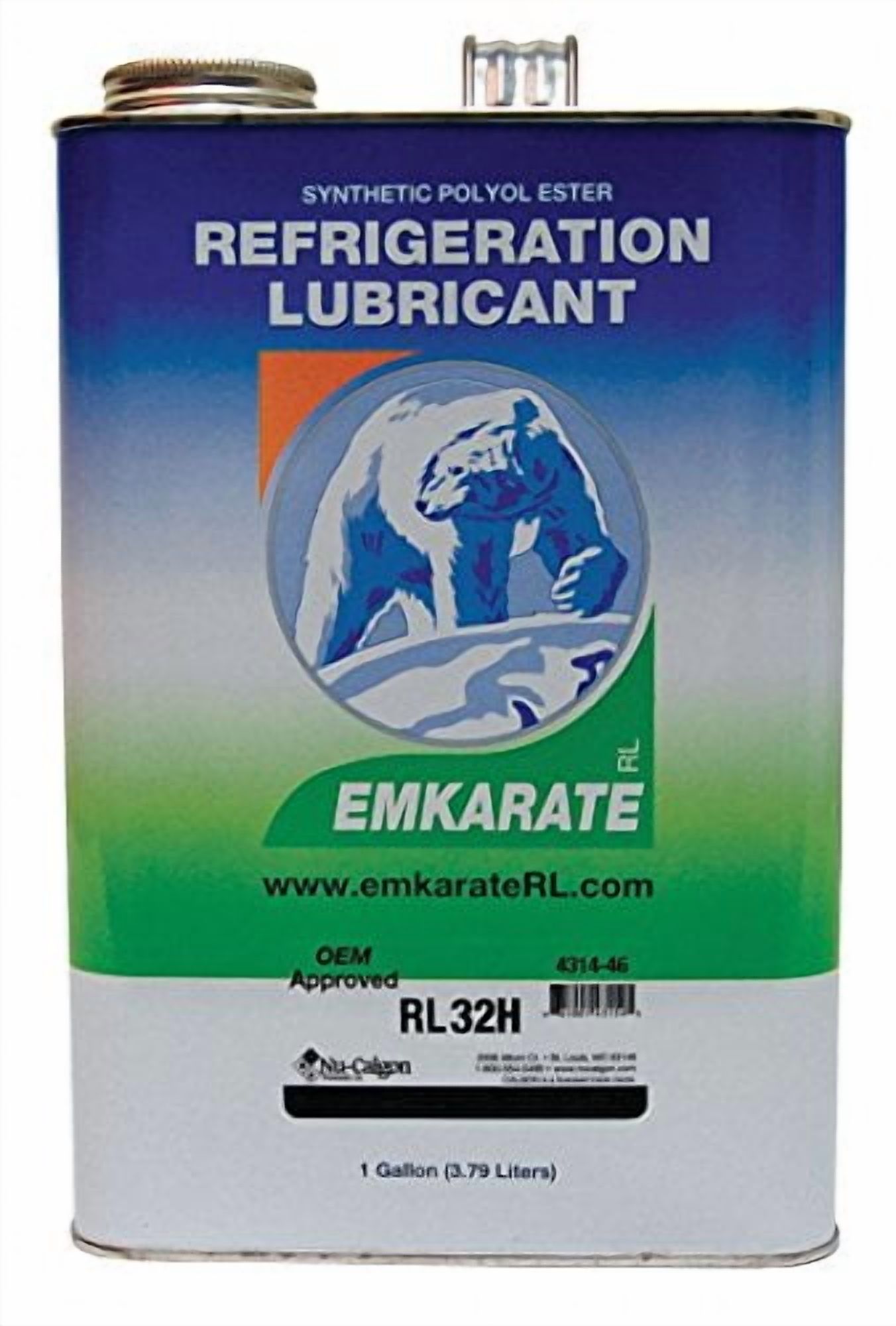Nu-Calgon 4314-46 Emkarate RL32H Polyol Ester Refrigeration Lubricant ...