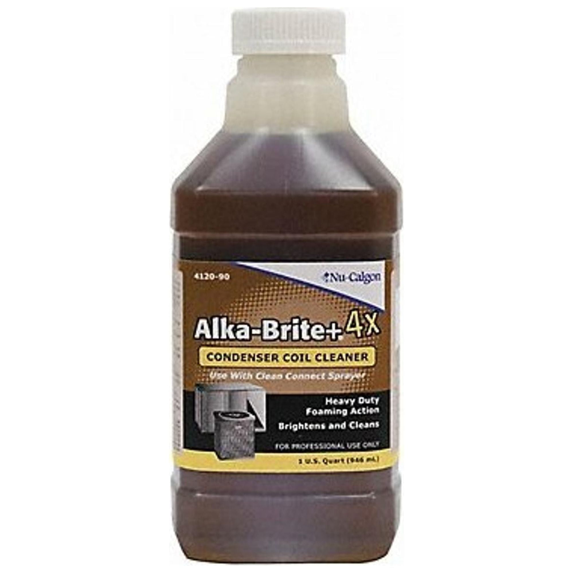 Nu-Calgon Coil Cleaner, 32 oz, Bottle, Brown 4120-90 - Walmart.com