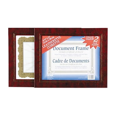 DesignOvation Corporate Document Frame Made to Display Standard ...