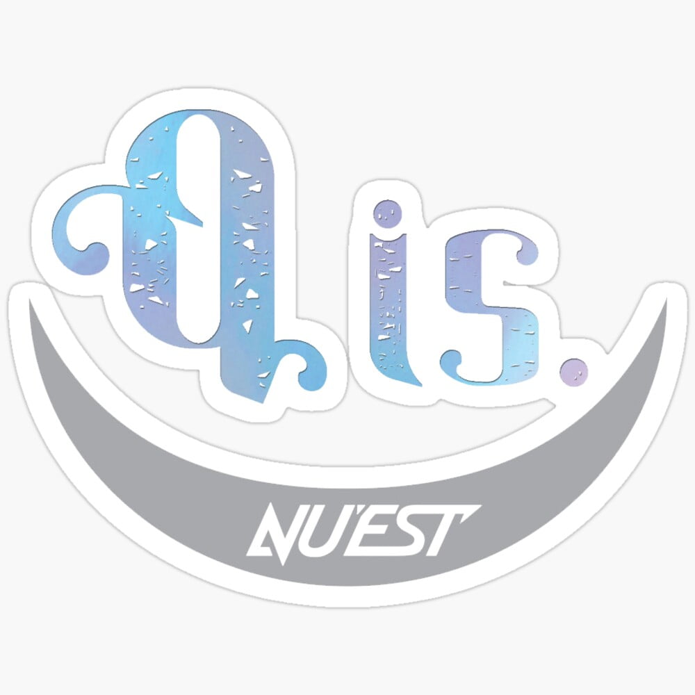 Nu'Est Q Is Logo Sticker Phone Decal Water Bottle Stickers Car Decals ...