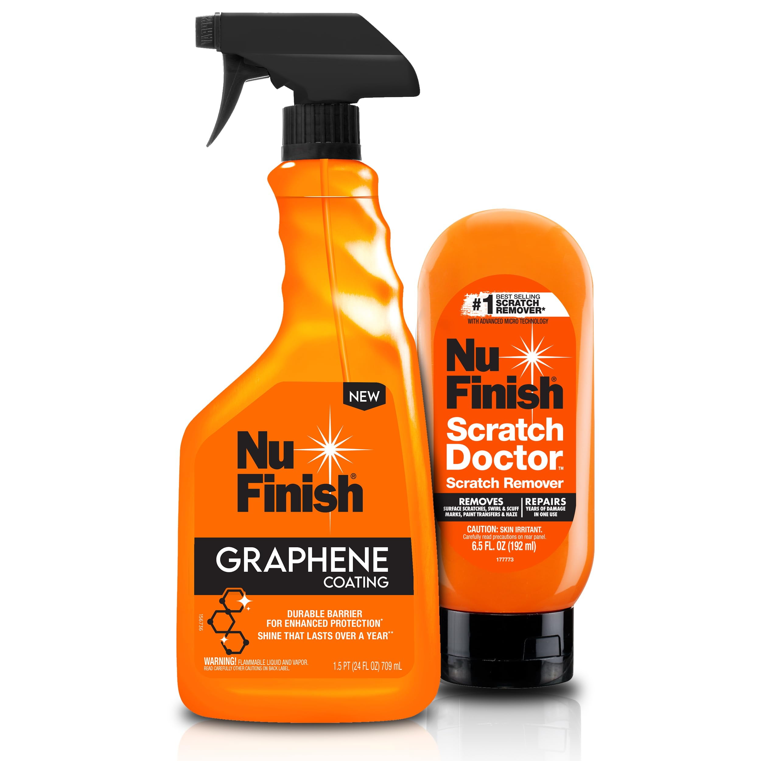 Nu Finish 2-Piece Exterior Finishing Car Kit - Nu Scratch Doctor Car ...