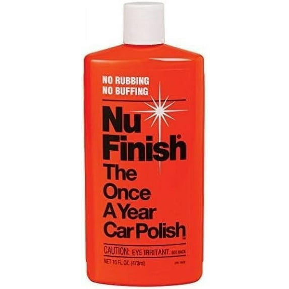 Nu Finish NF-76 16 Oz Nu Finish The Once A Year Car Polish - Walmart.com