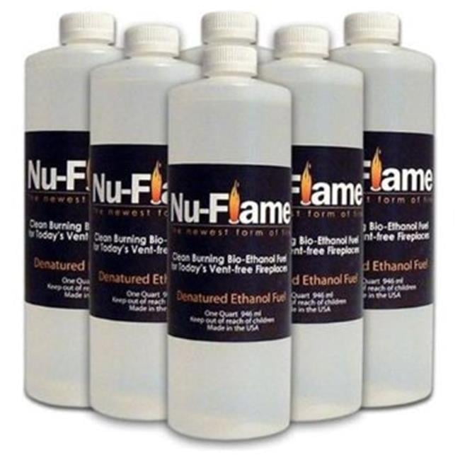 Nu-Flame NF-BIOETH6L Nu-Flame Liquid Bio-Ethanol - 6 pack - Walmart.com