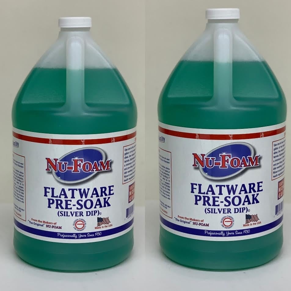 Nu-Foam Flatware Pre-Soak, Silver Dip 1 Gallon- Pack of 2 (2, Gallon) - Walmart.com